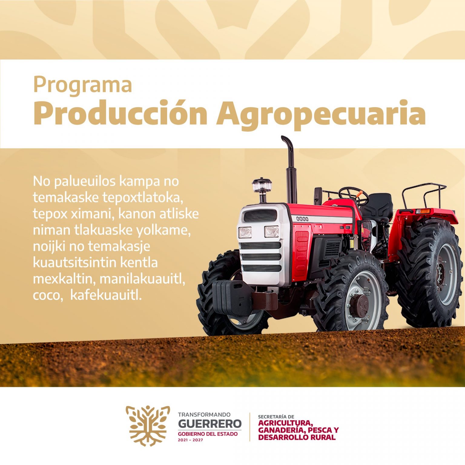 Producción Agropecuaria – Secretaría de Agricultura, Ganadería, Pesca y ...