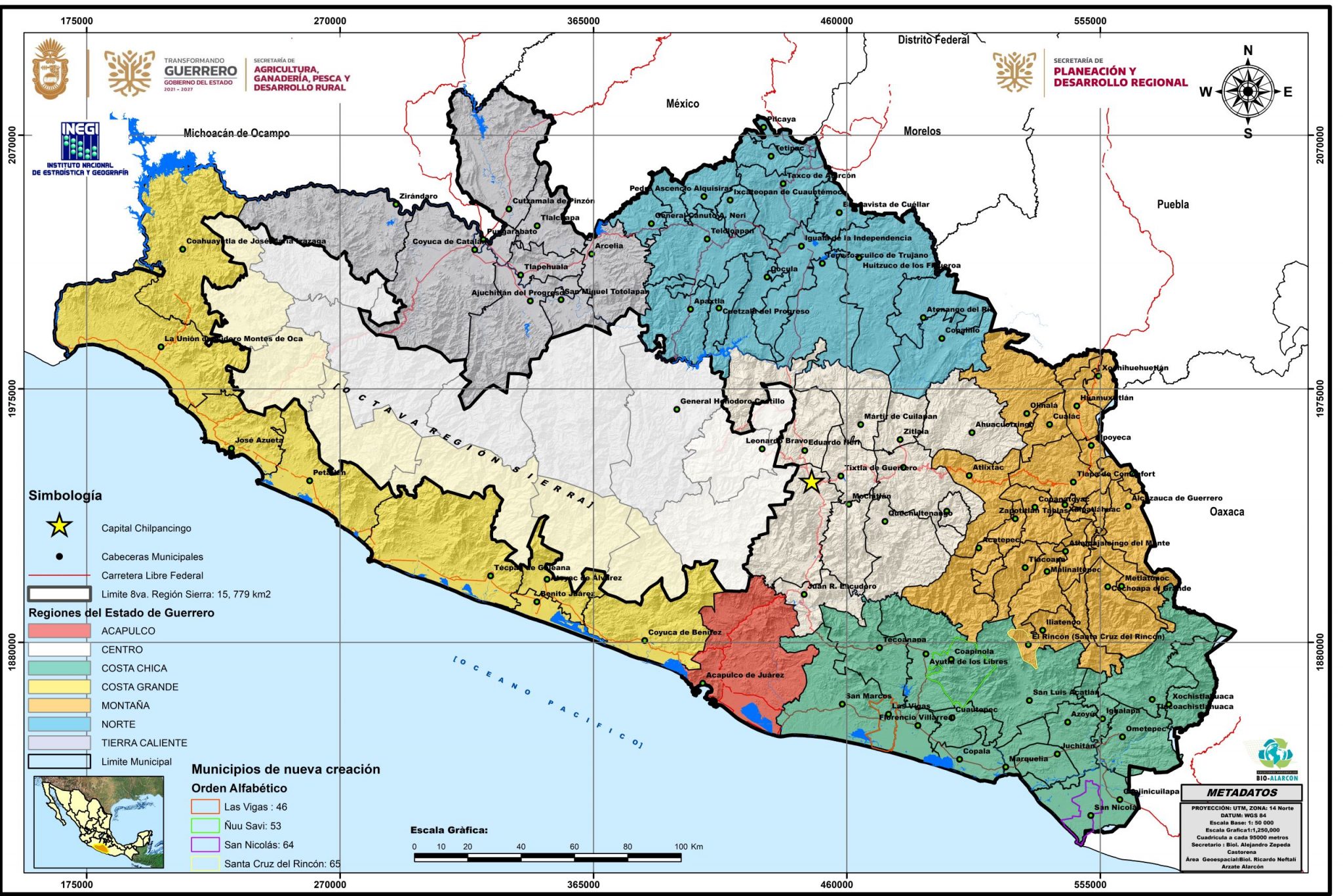 Octava Región, Sierra. – Secretaría de Agricultura, Ganadería, Pesca y ...