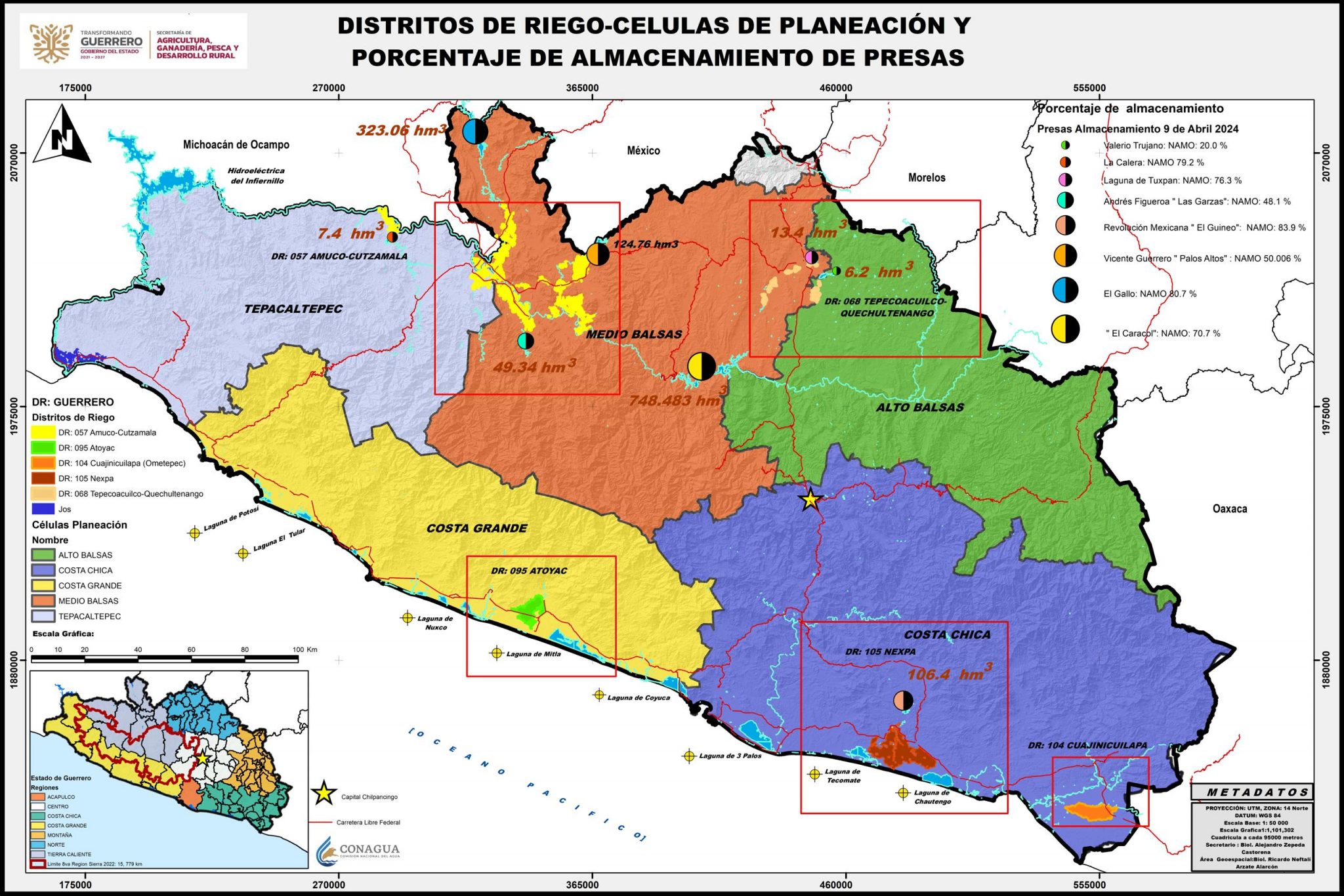 Distritos y unidades de riego. – Secretaría de Agricultura, Ganadería ...